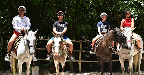 Horseback Riding Tour in Cancun Jungle | Loma Bonita Puerto Morelos