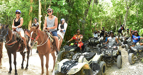 Horseback Riding & ATV Jungle Tour in Cancun with Cenote | Loma Bonita ...